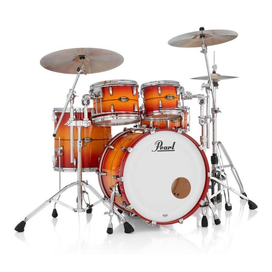 Pearl Masters Maple/Gum 4pc Drum Set w/22x18BD w/Standard R2 Mounts Su