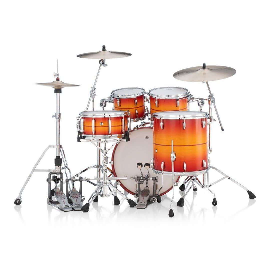 Pearl Masters Maple/Gum 4pc Drum Set w/22x18BD w/Standard R2 Mounts Su