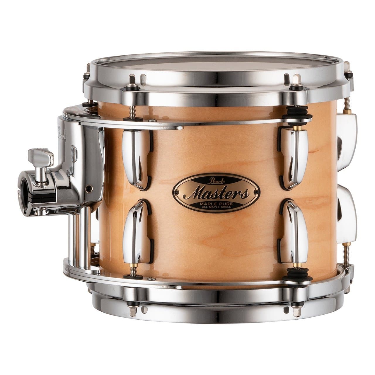 Pearl Masters Maple Pure Tom 8x7 w/Standard R2 Mount Natural Maple
