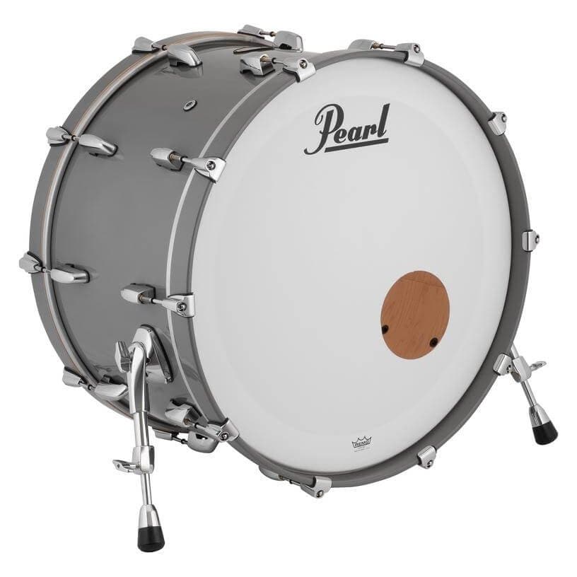 Pearl Masters Maple Pure Bass Drum 24x14 (No Mount) Putty Gray