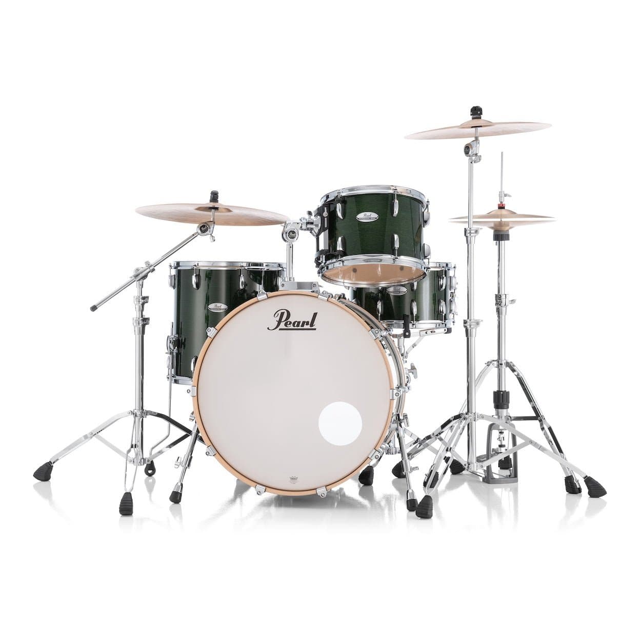Pearl Professional Maple 3pc Drum Set 24/13/16 Emerald Mist