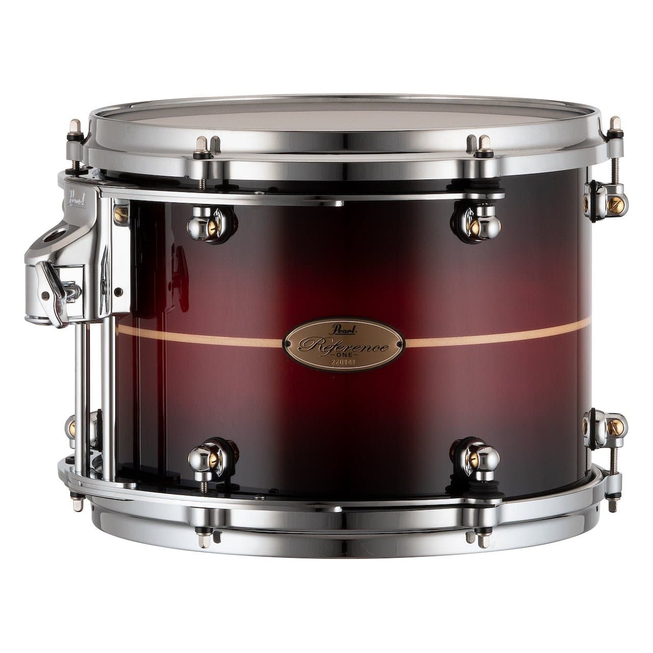Pearl Reference One Tom 12x9 w/L-Bracket R2 Mount Red Burst Stripe