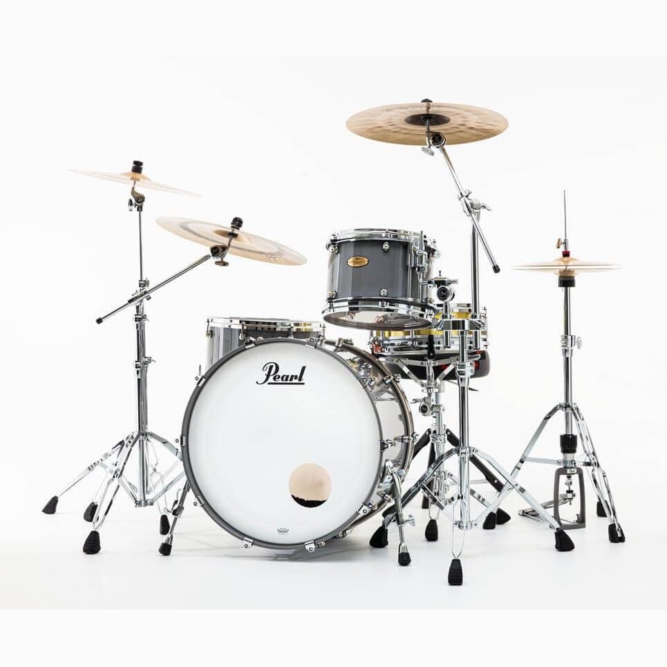 Pearl Reference One 3pc Drum Set 24/13/16 w/L-Bracket R2s Putty Gray ...