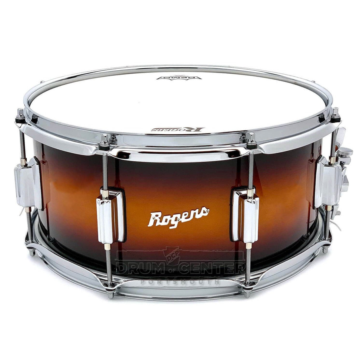 Rogers Powertone Limited Edition Snare Drum 14x6.5 Vintage Sunburst ...