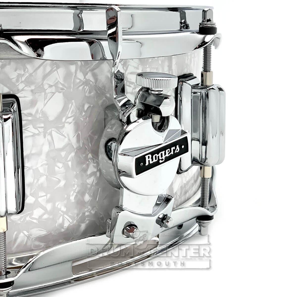 Rogers Powertone Limited Edition Snare Drum 14x5 White Marine Pearl