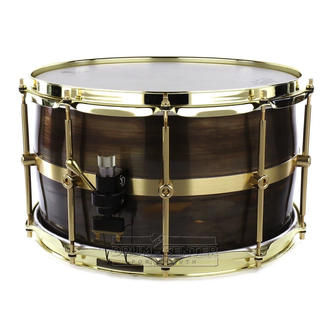 Schagerl Antares Snare Drum 14x8 Brass, Custom Dark