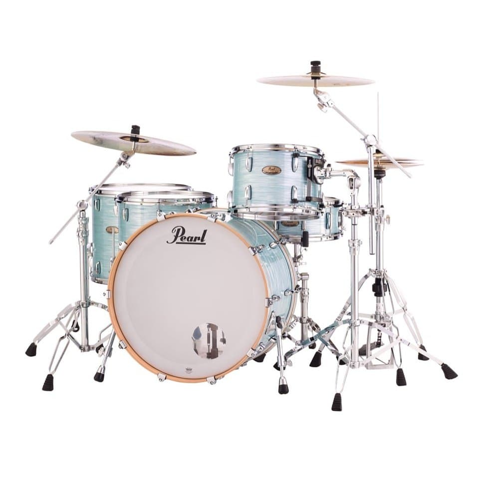 Pearl Session Studio Select Series 4pc Drum Set w/24 Bass Ice Blue Oys