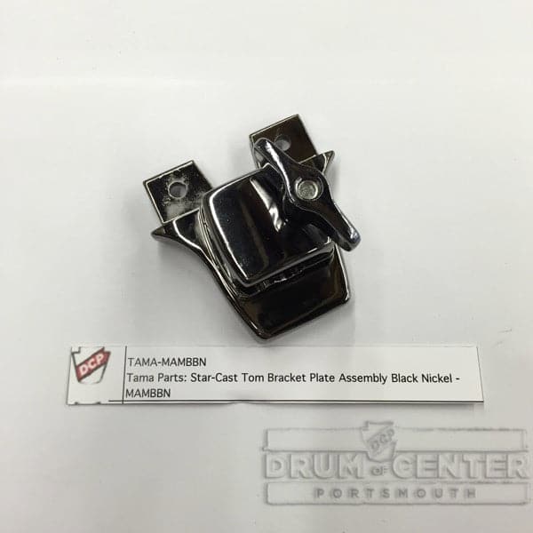 Tama MAMBBN Star-Cast Tom Bracket Plate Assembly Black Nickel