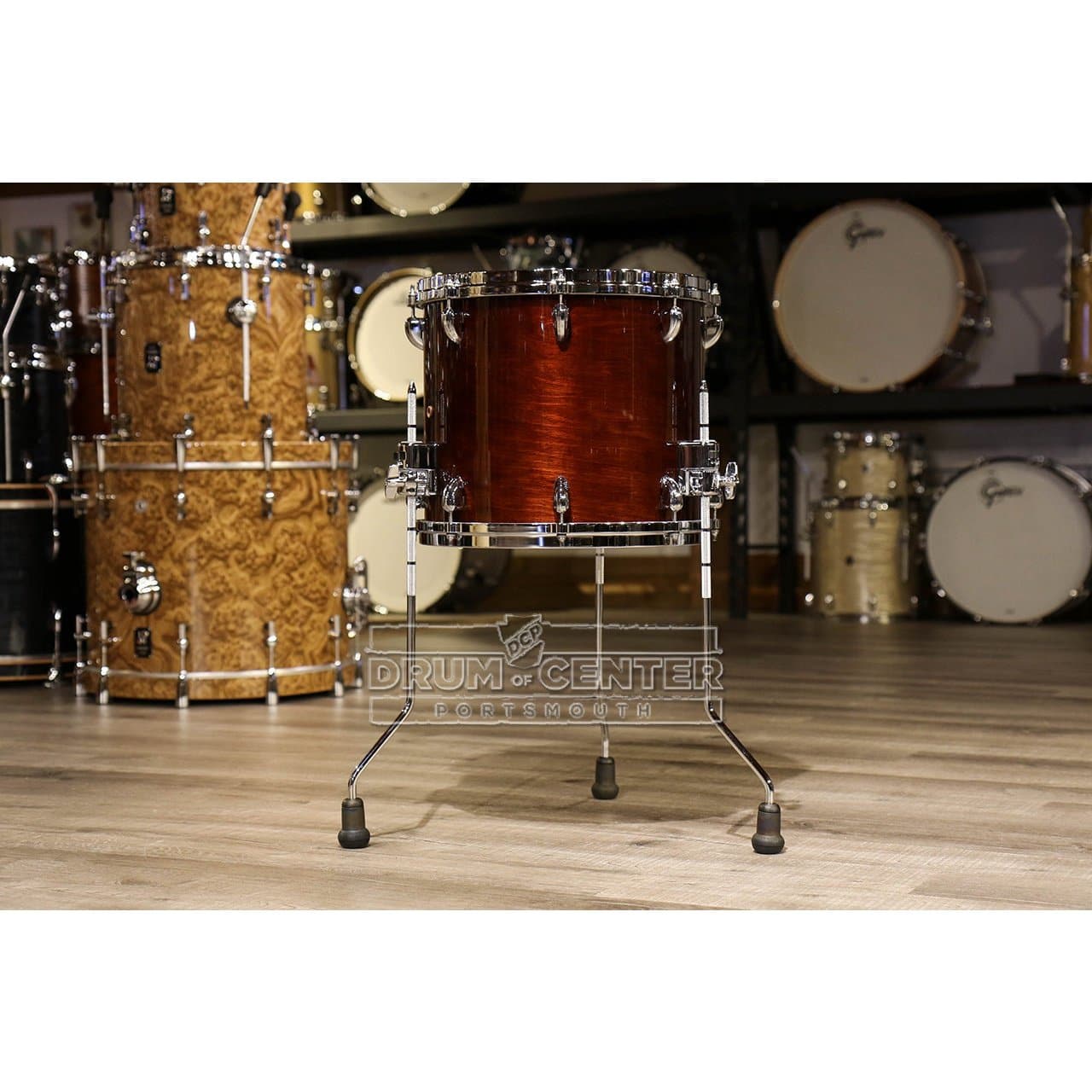 Tama Star Walnut 14x12 Floor Tom Dark Mocha Walnut