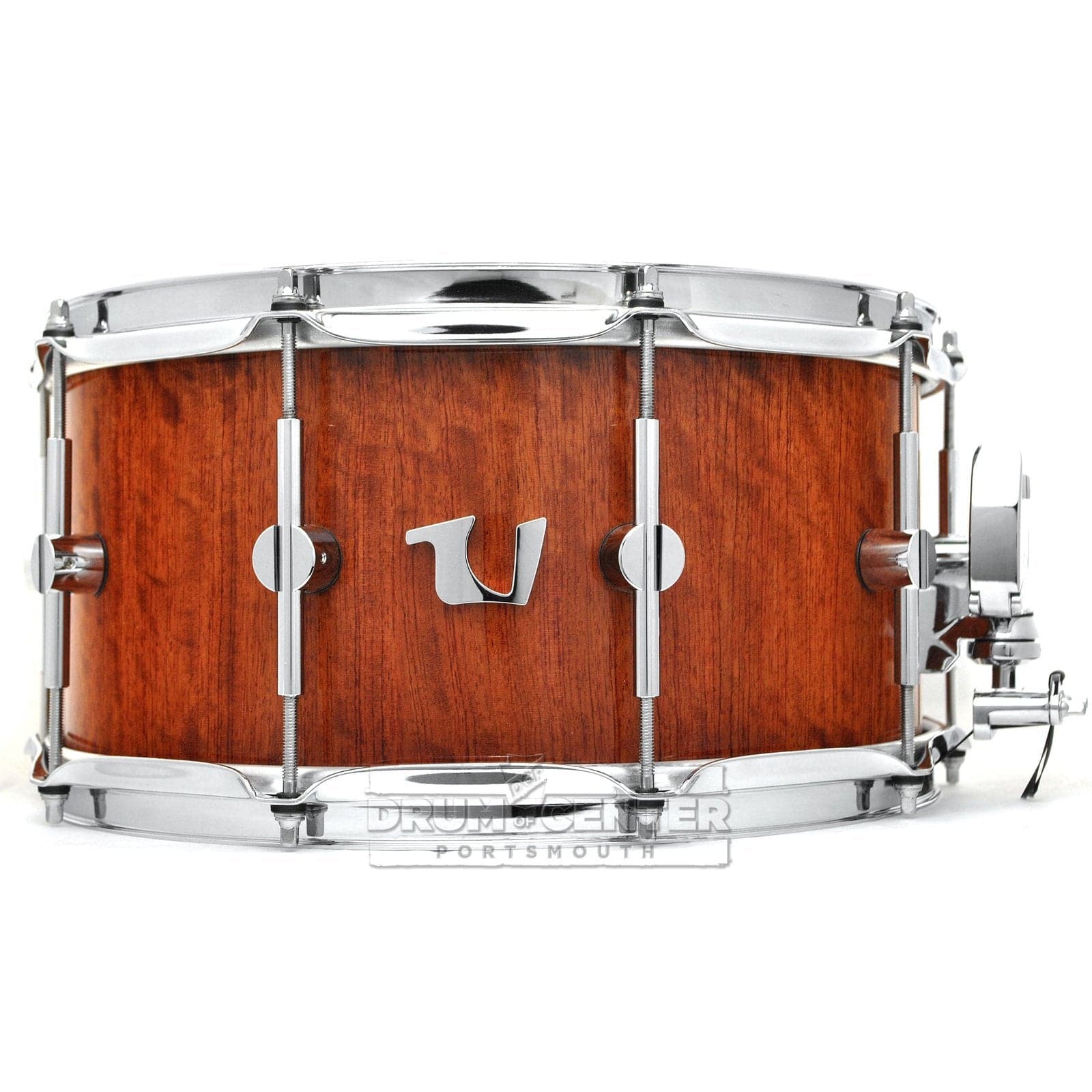 Unix Drums Bubinga Stave Snare Drum 14x7