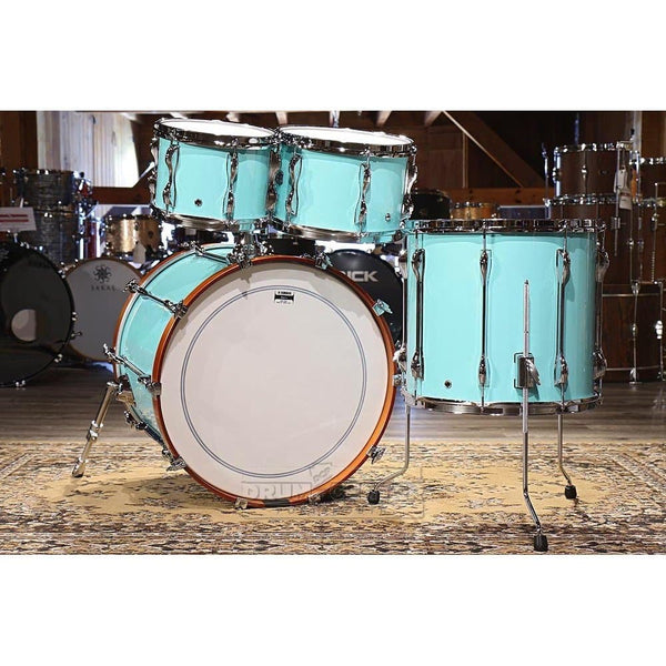 Yamaha Recording Custom 4pc Rock Drum Set Surf Green | DCP